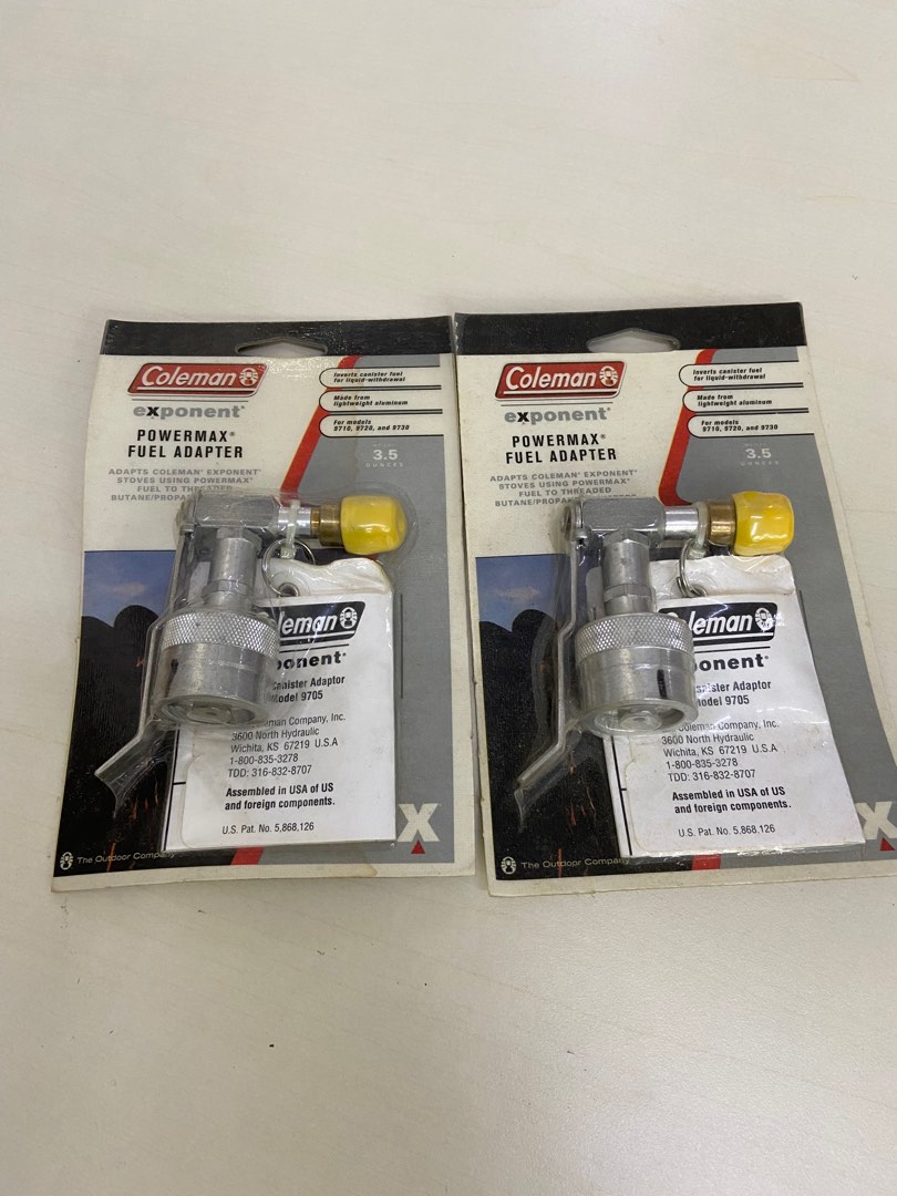 Coleman Powermax fuel adapter, 運動產品, 行山及露營 - Carousell