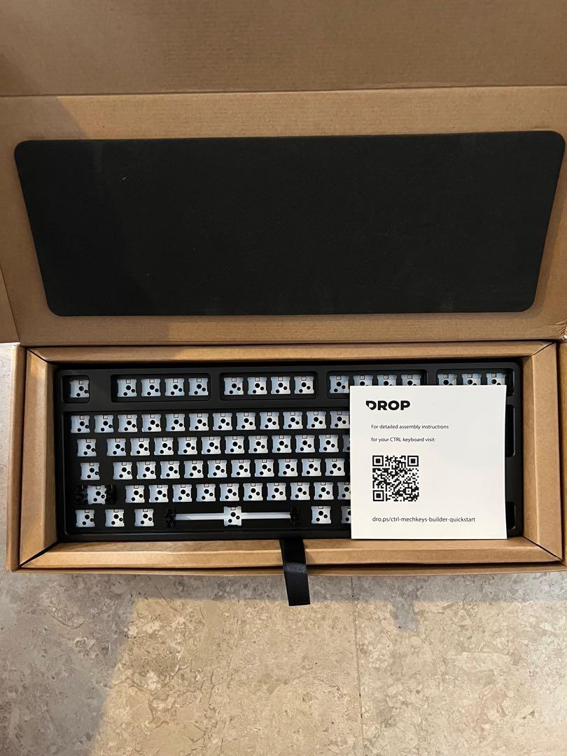 CTRL DROP TKL HIGH PROFILE - Black Barebones Keyboard, Computers & Tech ...