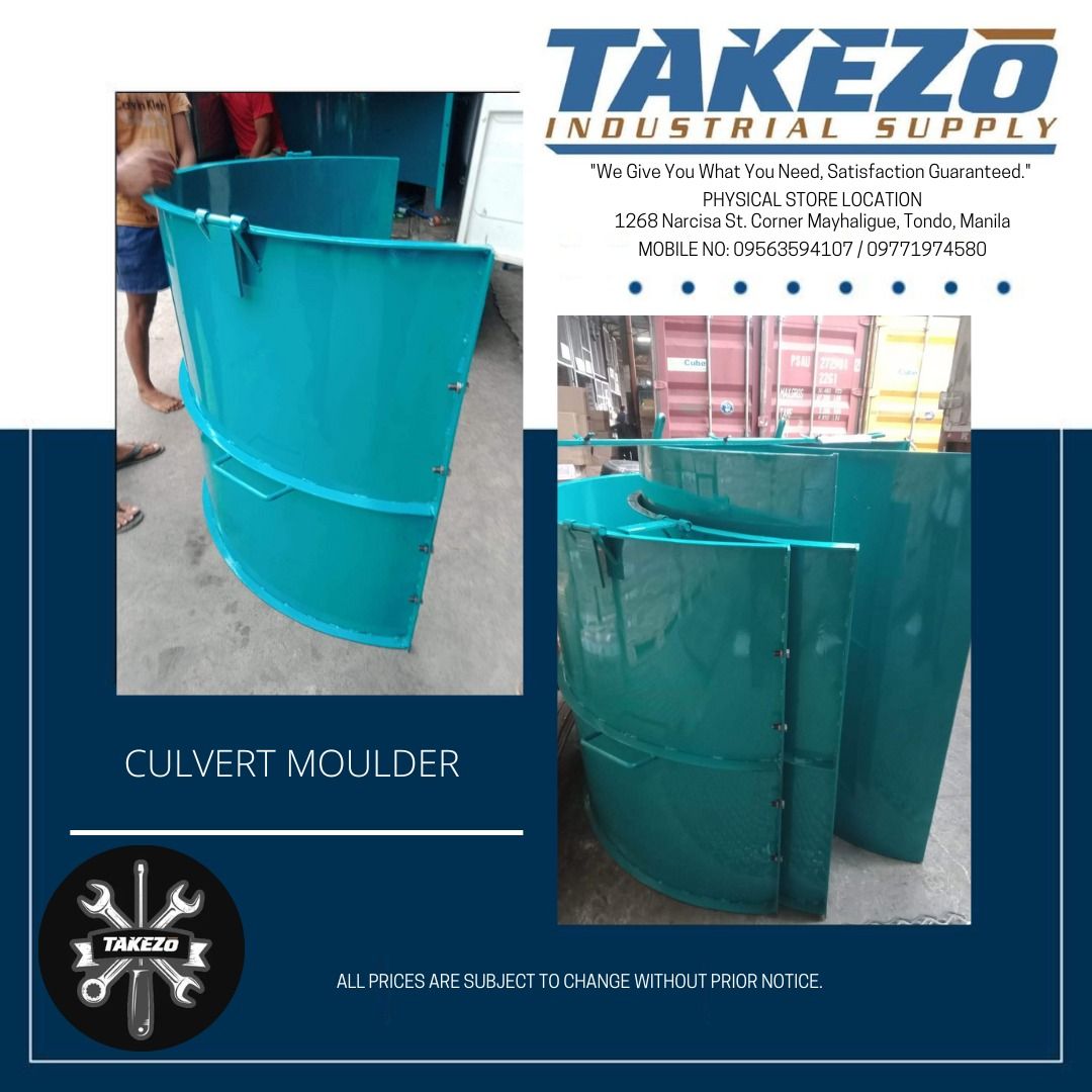 Culvert Moulder, Commercial & Industrial, Industrial Equipment on Carousell