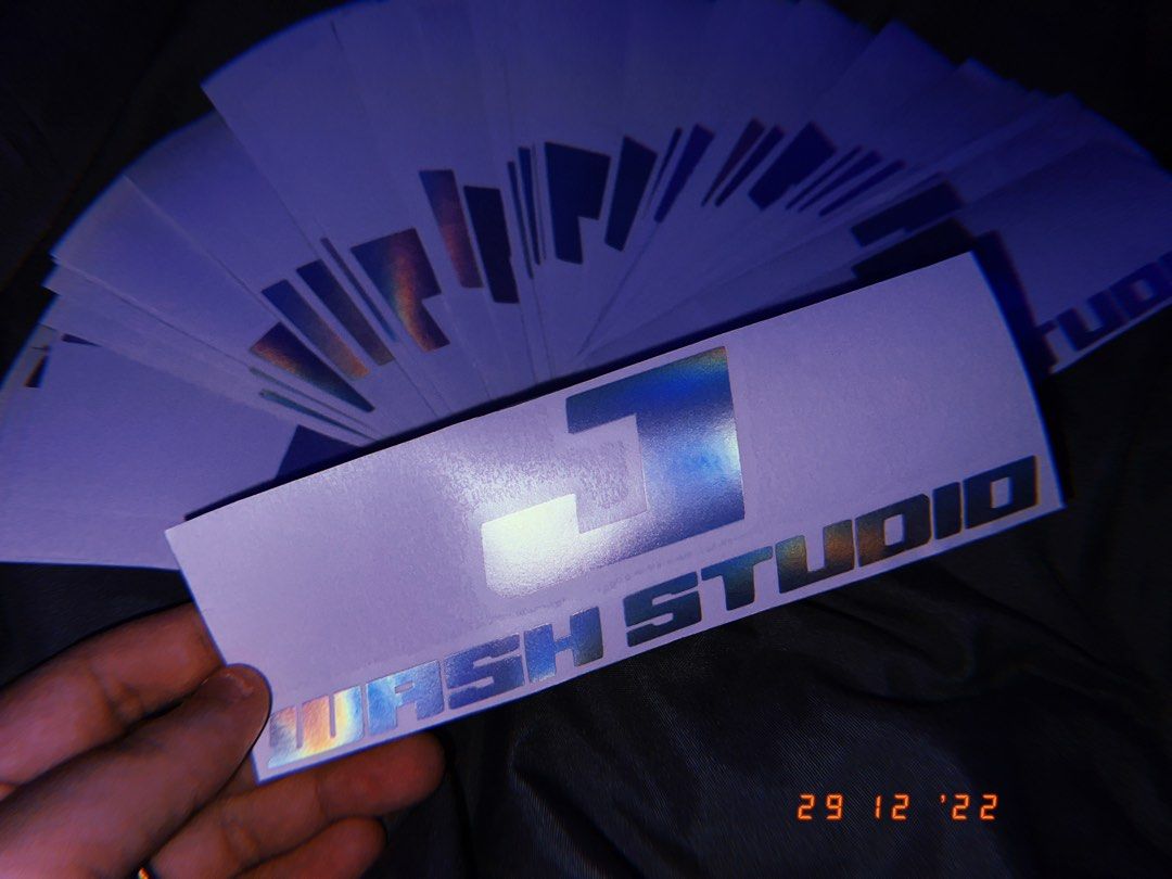 Custom Company name sticker, Car Accessories, Accessories on Carousell