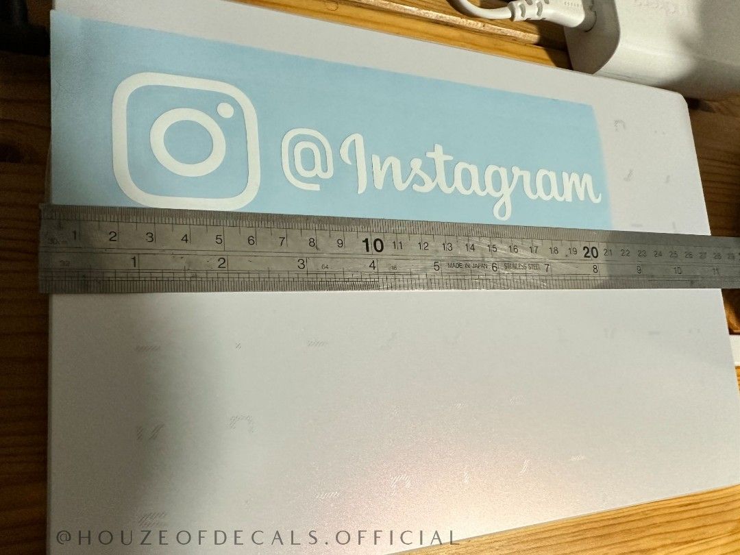 Custom IG @ names with logo, Hobbies & Toys, Stationery & Craft, Art ...