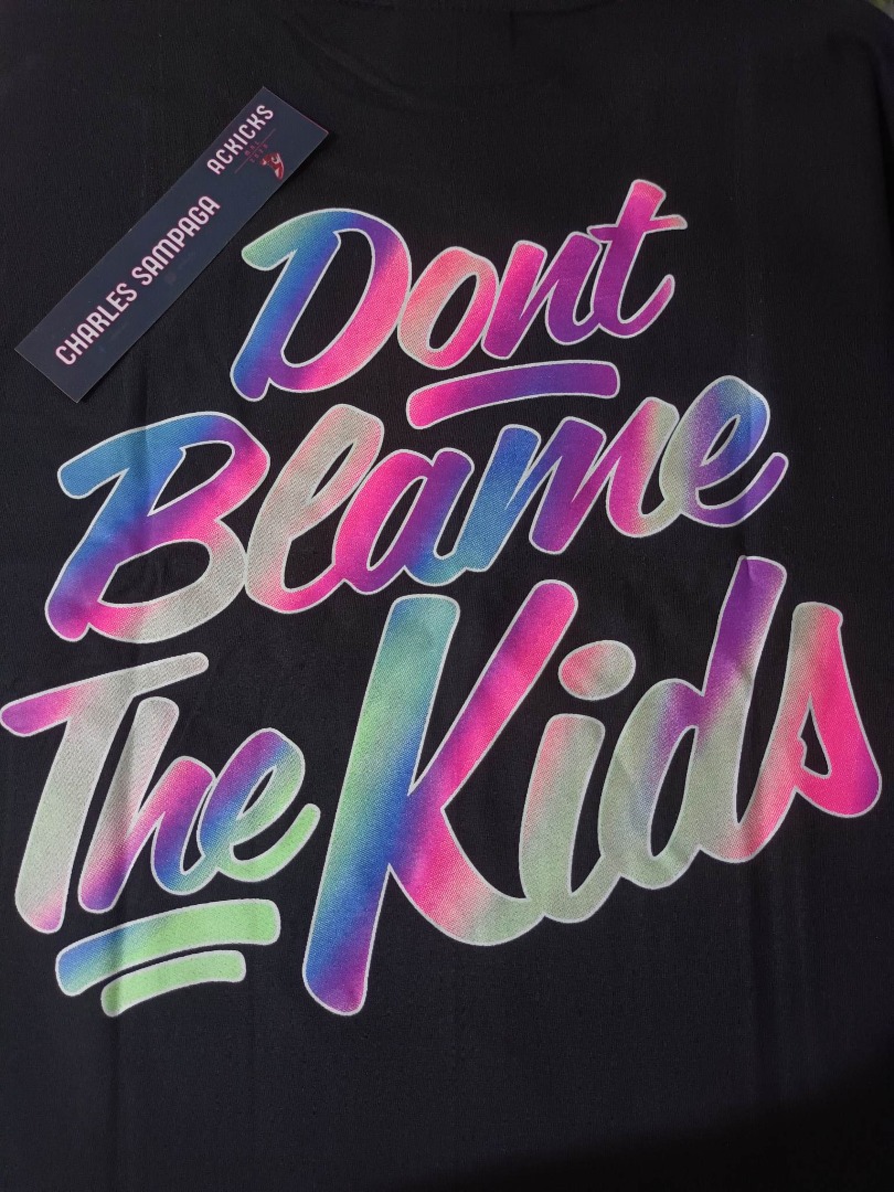 DBTK Script Holographic Tee on Carousell