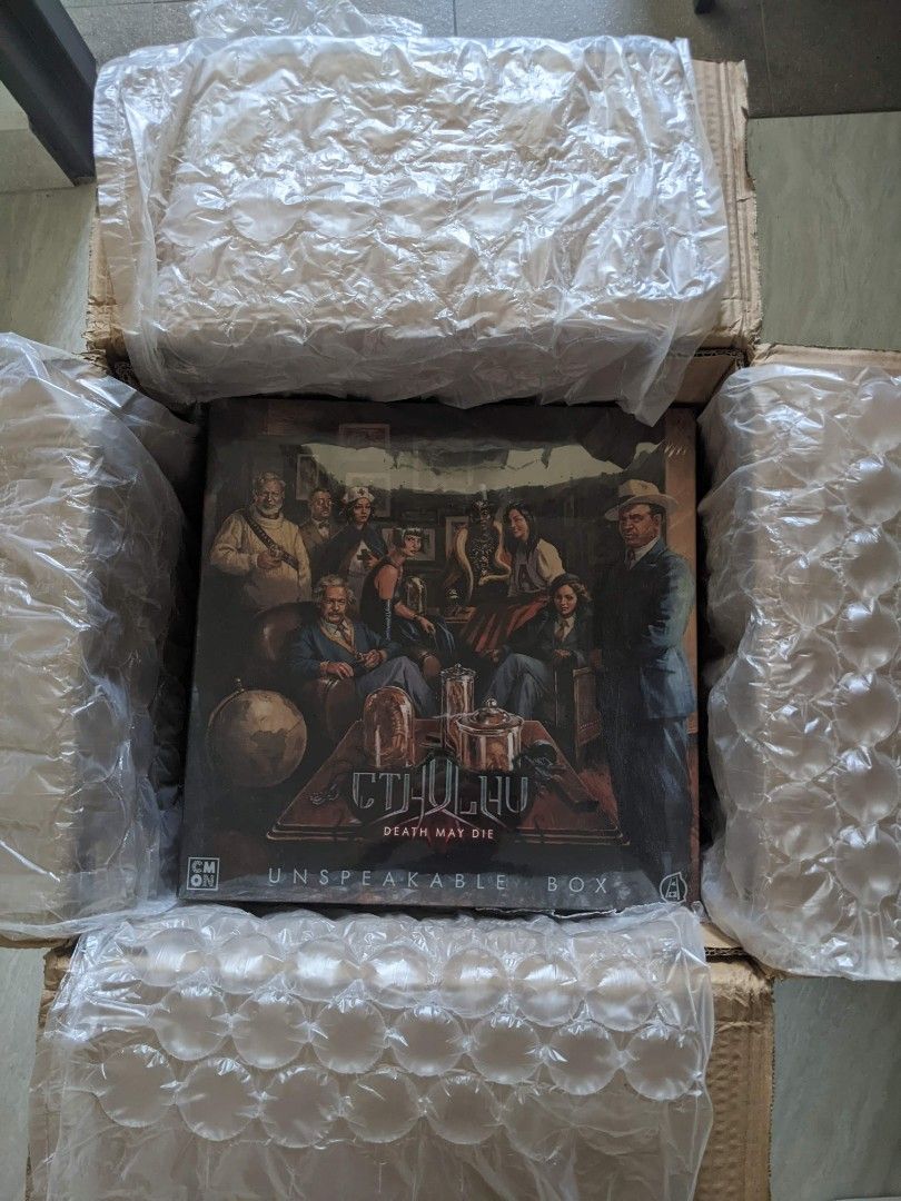 Death may die unspeakable box, Hobbies & Toys, Toys & Games on Carousell