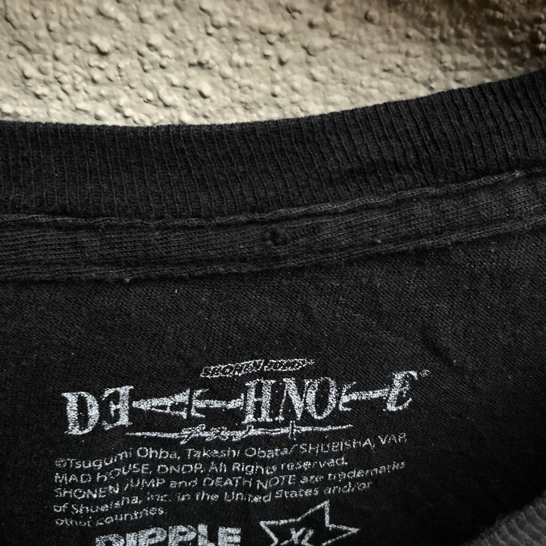 DEATH NOTE anime tee, Men's Fashion, Tops & Sets, Tshirts & Polo Shirts ...