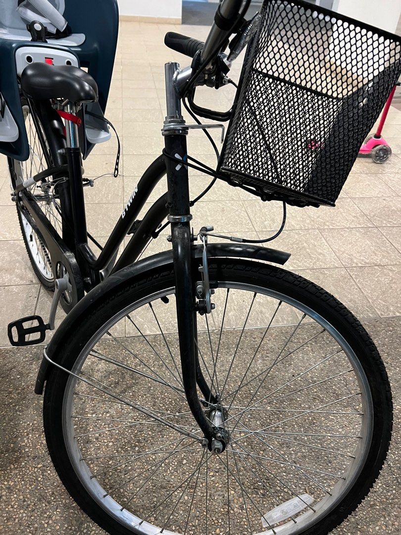 decathlon Bicycle Btwin (city bike), Sports Equipment, Bicycles & Parts, Bicycles on Carousell