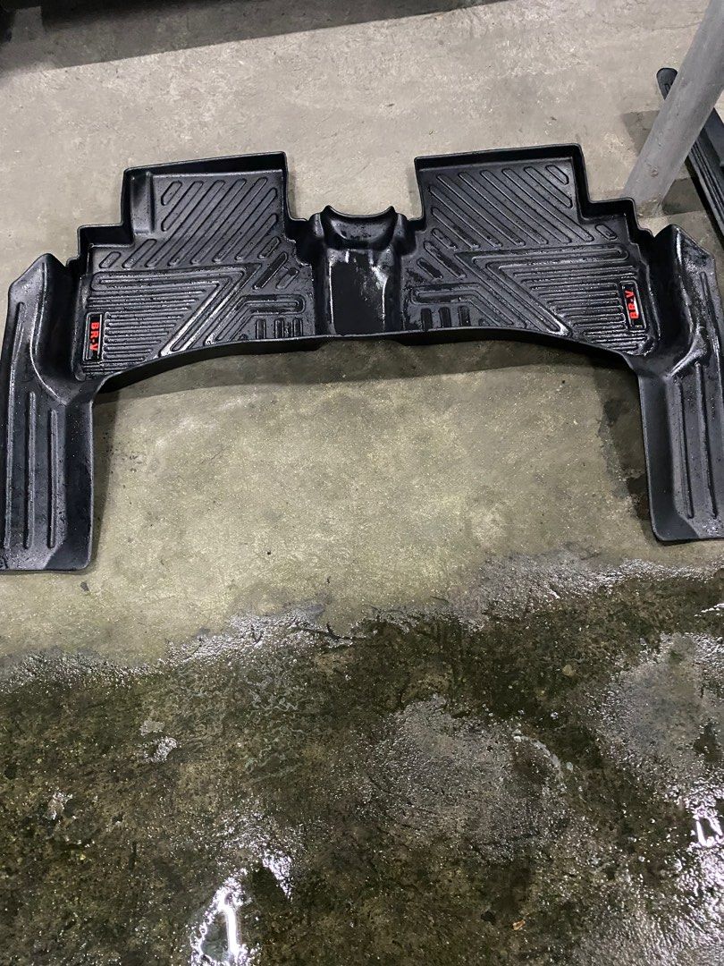 Deep Dish Matting for BRV 2021 three rows plus trunk tray matting, Car ...
