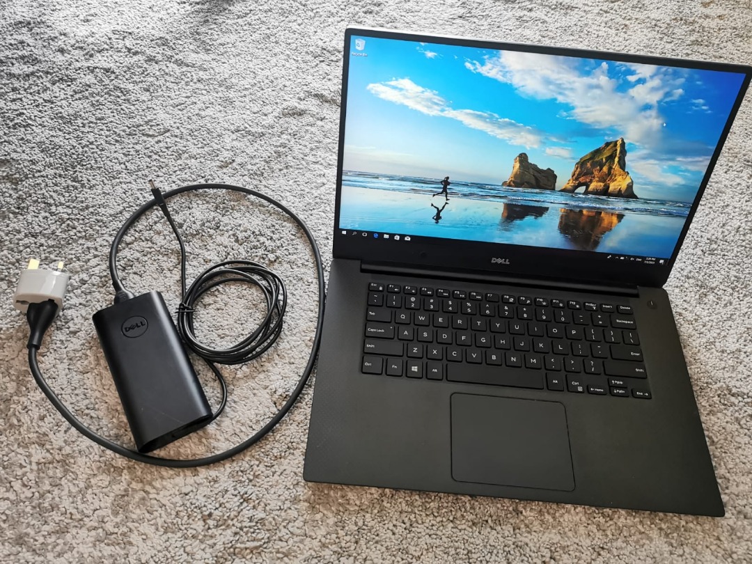 Dell XPS 15 9560, with built-in Nvidia GeForce GTX 1050 graphics card ...