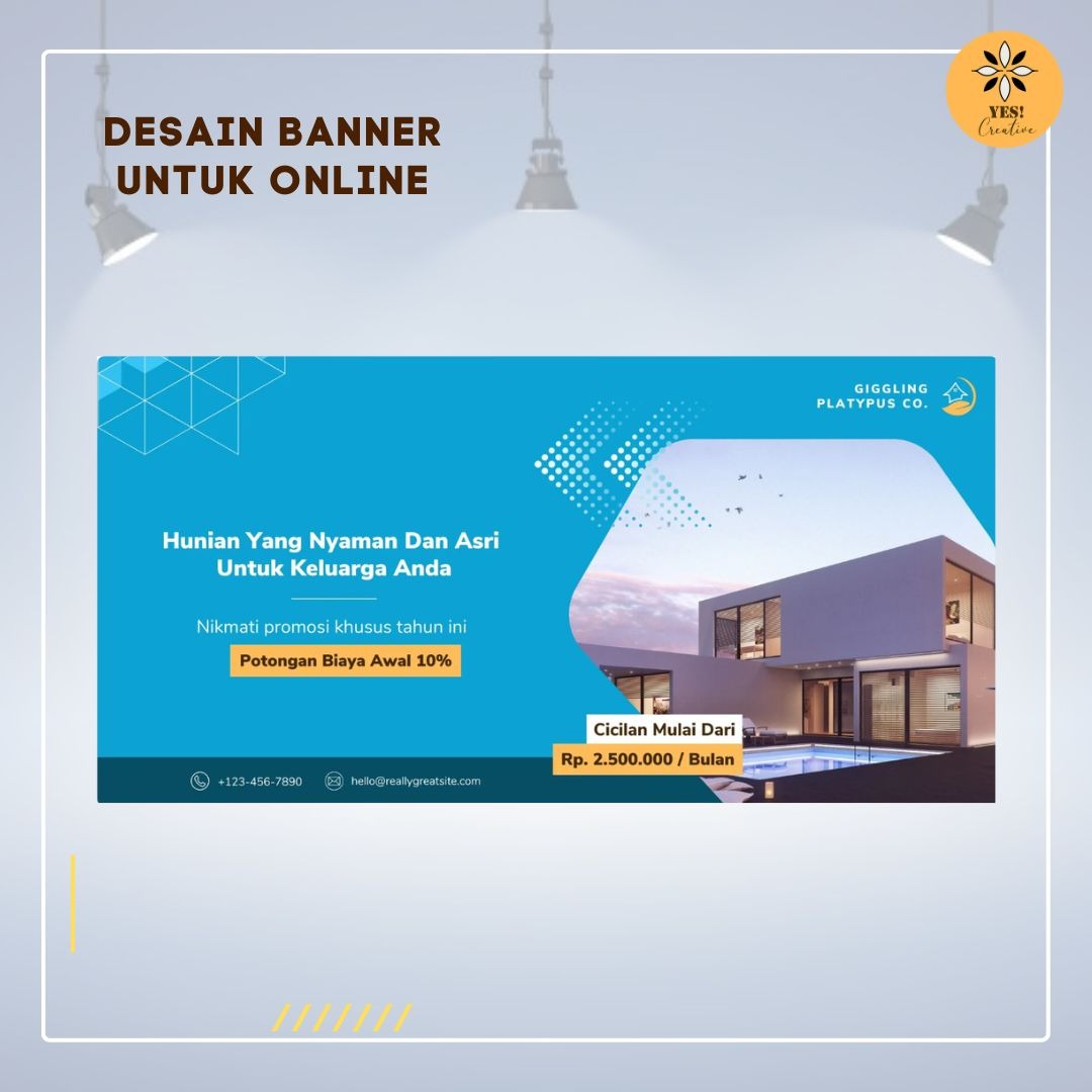 Desain Banner Produk/Toko Online (Banner Memanjang), Desain & Kerajinan ...