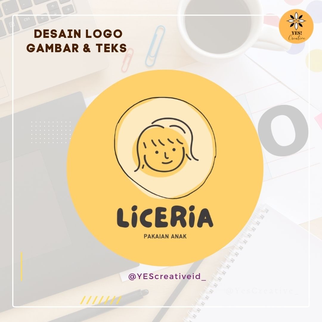 Desain Logo Usaha Plus Gambar (Makanan/Fashion/Craft/dll), Desain ...