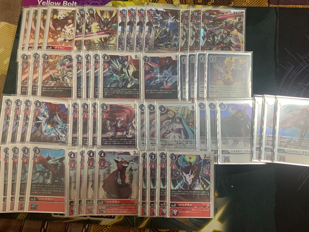 Digimon TCG Jesmon deck with spares, Hobbies & Toys, Toys & Games on ...