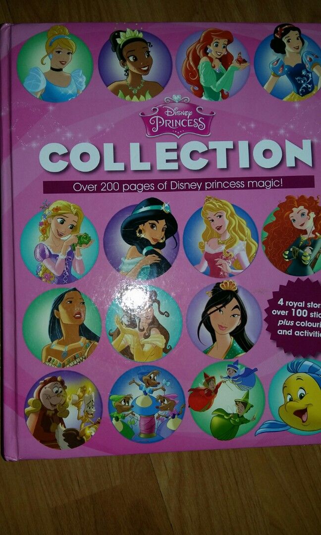 Disney Princess activity book, stickers, magazines and board game ...