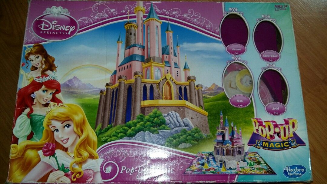 Disney Princess activity book, stickers, magazines and board game ...