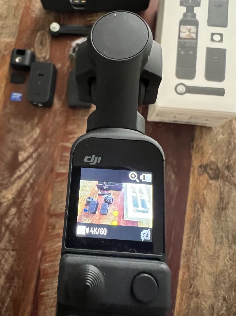 DJI POCKET 2 CREATOR COMBO GIMBAL CAMERA & 2 x MicroSD, Photography, Video Cameras on Carousell