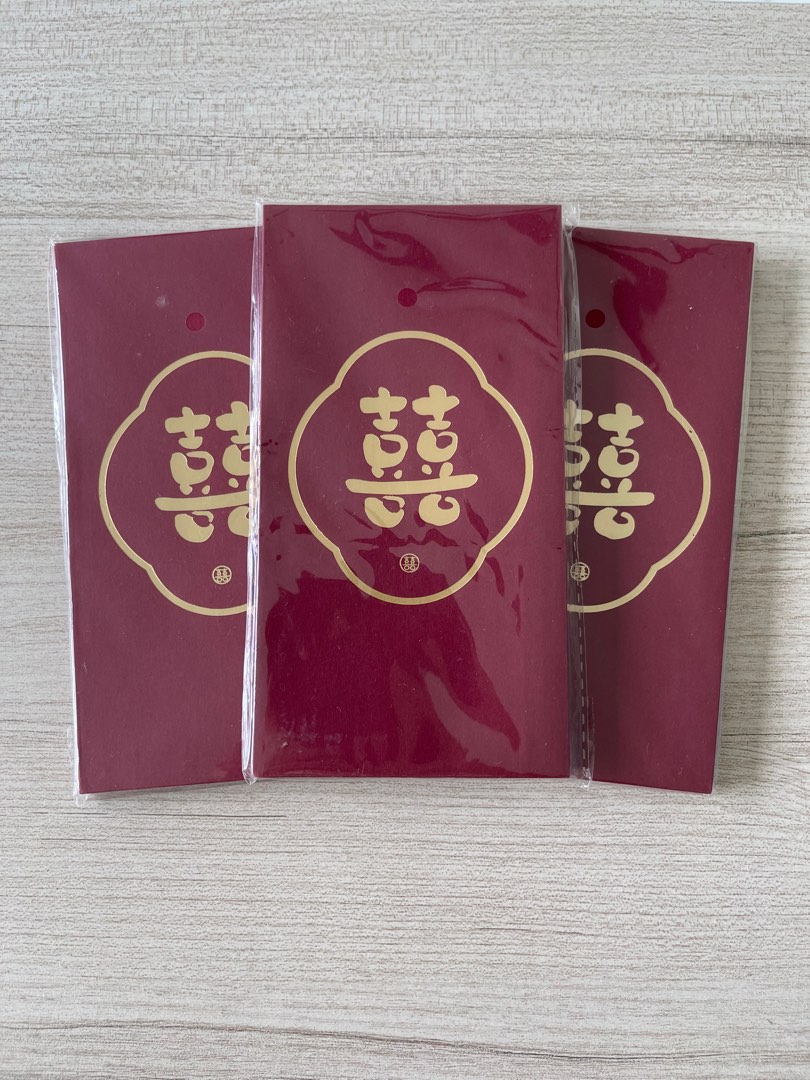 double happiness red packets, Hobbies & Toys, Stationery & Craft ...