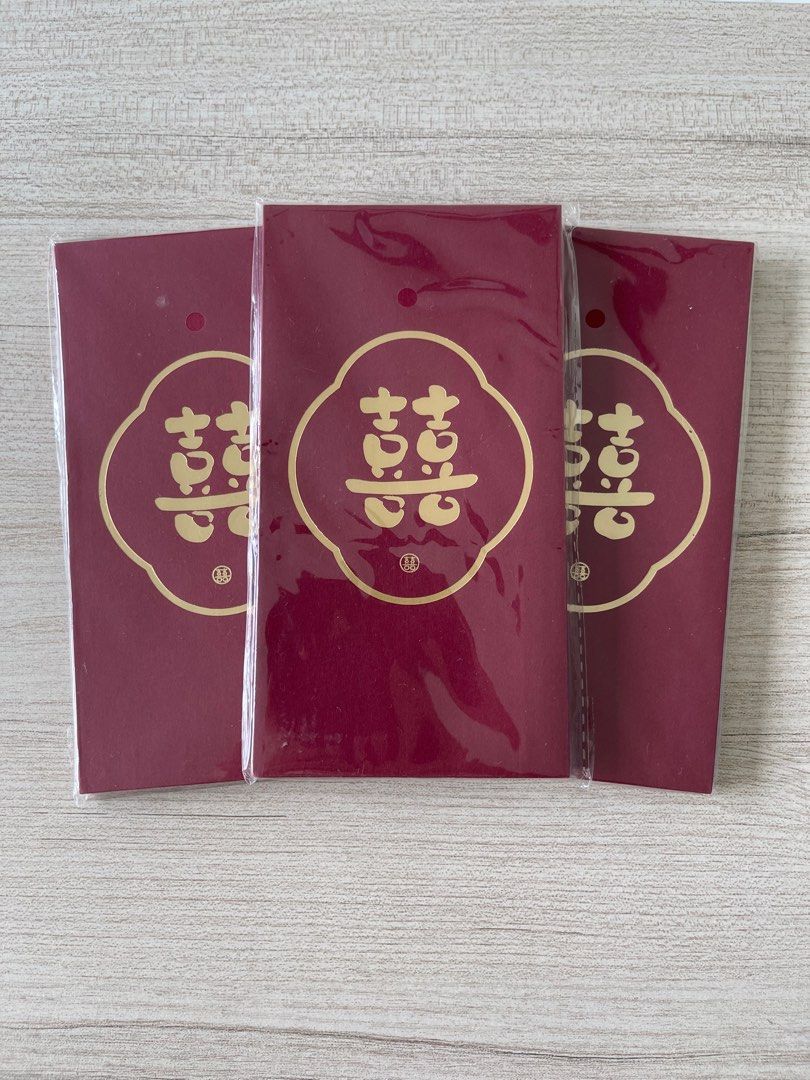 double happiness red packets, Hobbies & Toys, Stationery & Craft ...