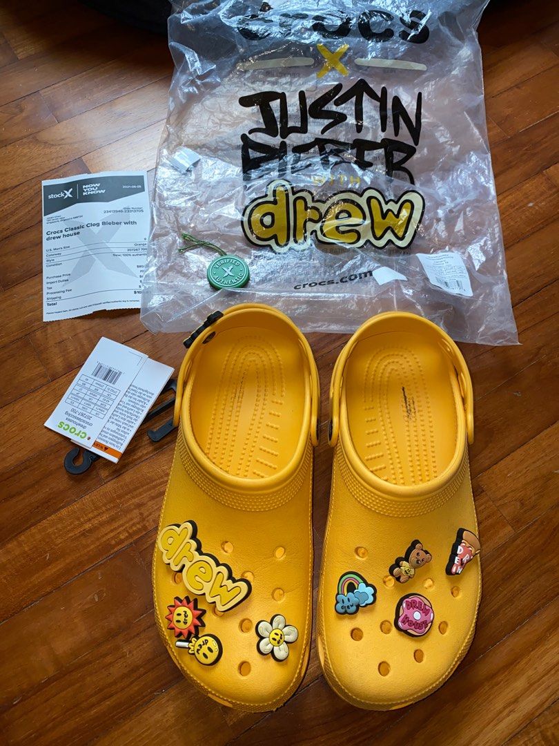 Drew crocs / Justin Bieber crocs / drew X crocs, Men's Fashion ...