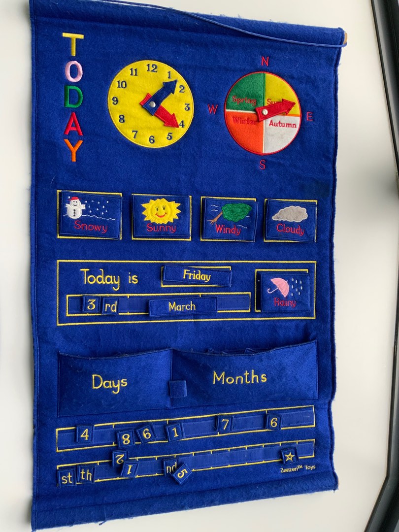 Educational Date And Weather Chart Hobbies Toys Toys Games On educational-date-and-weather-chart-hobbies-toys-toys-games-on