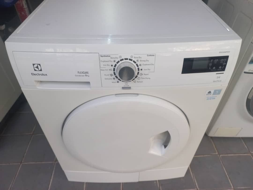 ELECTROLUX CONDENSER DRYER 8 KG, TV & Home Appliances, Washing Machines ...