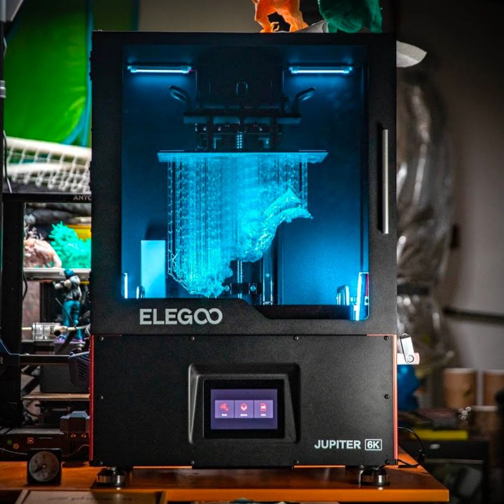 Elegoo Jupiter 6K Monochrome LCD Resin 3D Printer, Computers & Tech ...