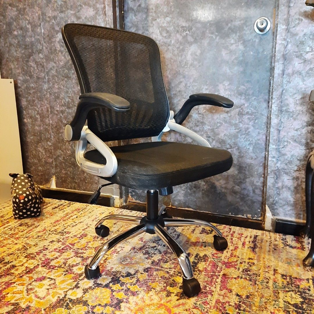 Ergonomic Personal Chair with Reversible Armrest, Furniture & Home ...
