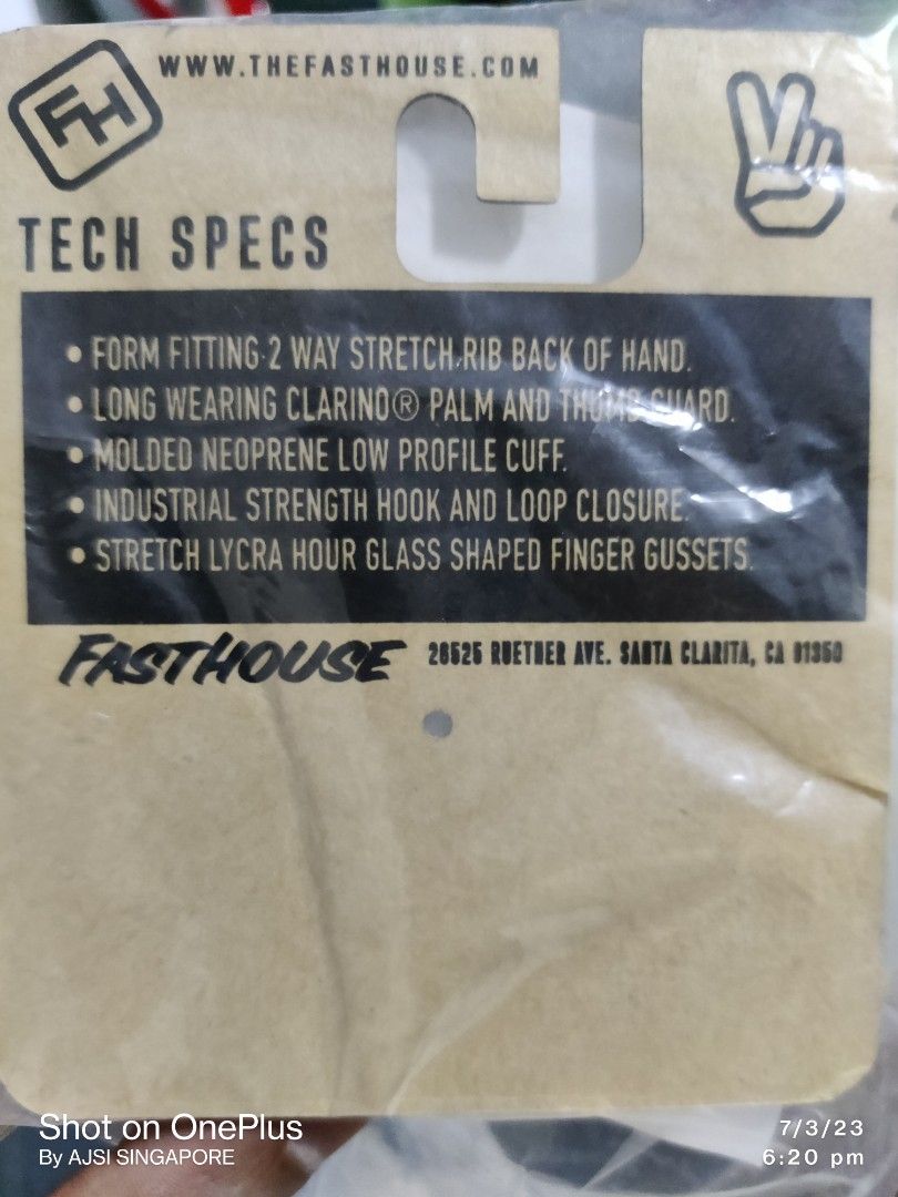 FASTHOUSE / FASTGOOSE Motorcycle gloves *Pre Order*, Motorcycles ...