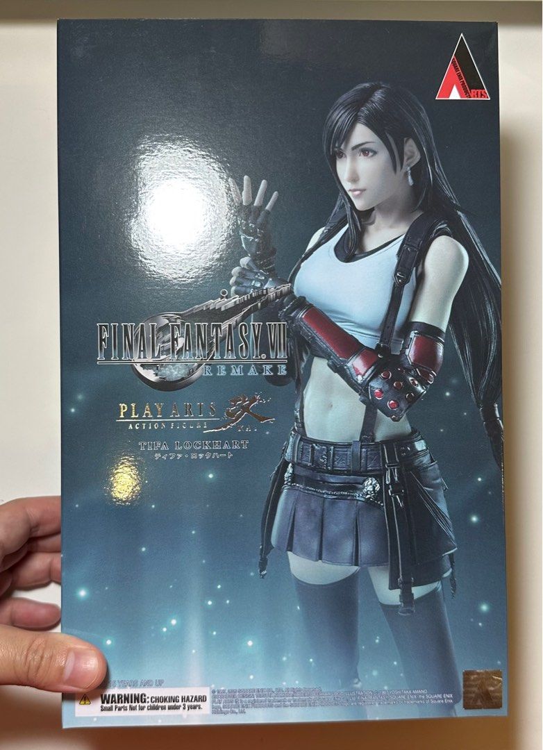 FF7 Remake Tifa Lockhart Play Arts Kai, Hobbies & Toys, Toys & Games on Carousell