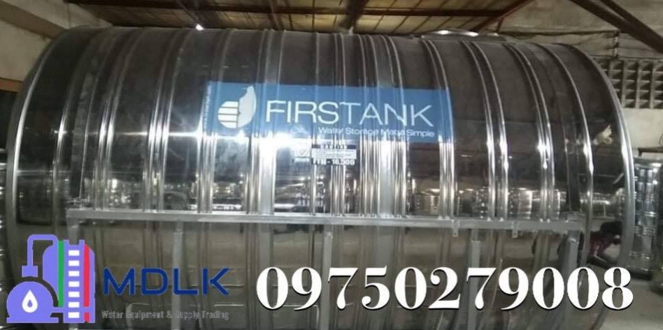Firstank 10,000L Horizontal Water Storage Tank, Furniture & Home Living ...