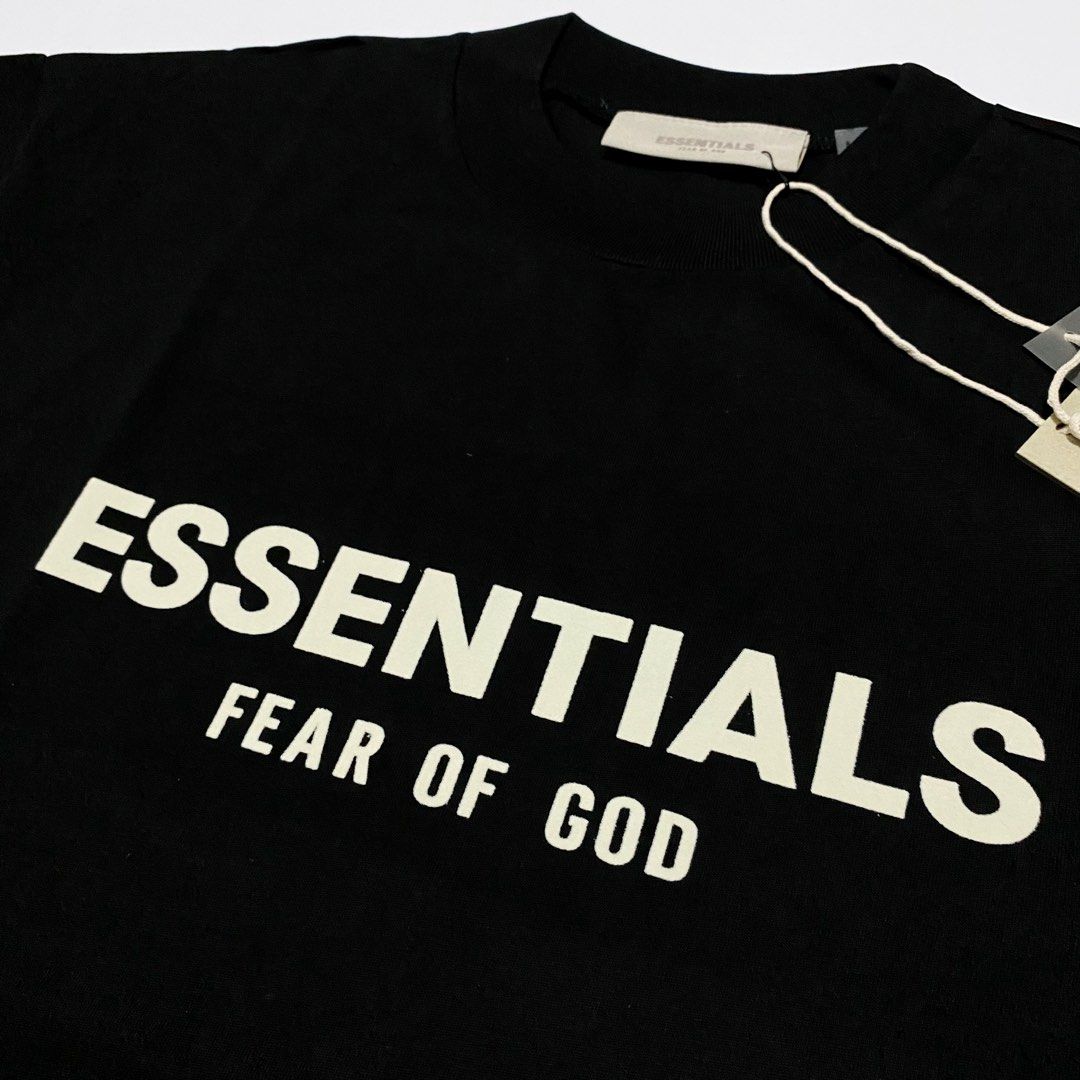 FOG Essentials (Black colorway) on Carousell