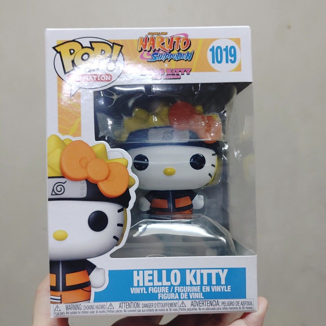 Funko Pop! Naruto x Hello Kitty Sanrio with Regular Protector on Carousell