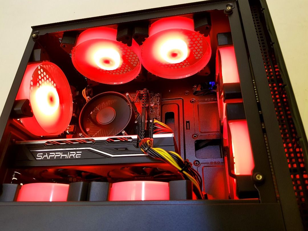 Gaming Rig w/ 8 GB Video Card Desktop PC System Unit Like New Condition ...