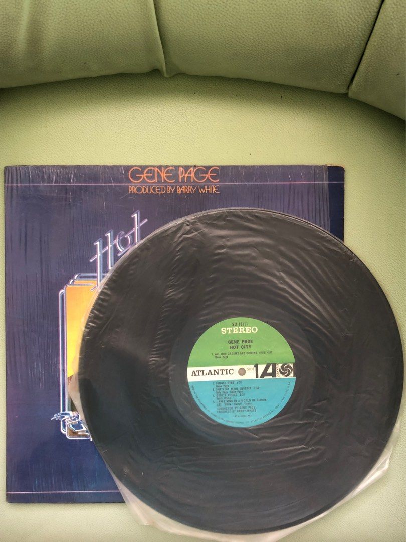 GENE PAGE “Hot City”, BARRY WHITE,producer, Soul-Jazz orchestrations ...