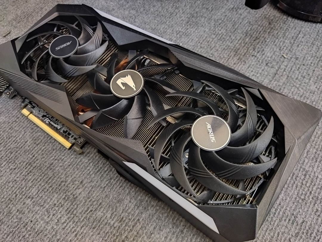 GIGABYTE RTX 3070TI AORUS MASTER (USED), Computers & Tech, Parts ...