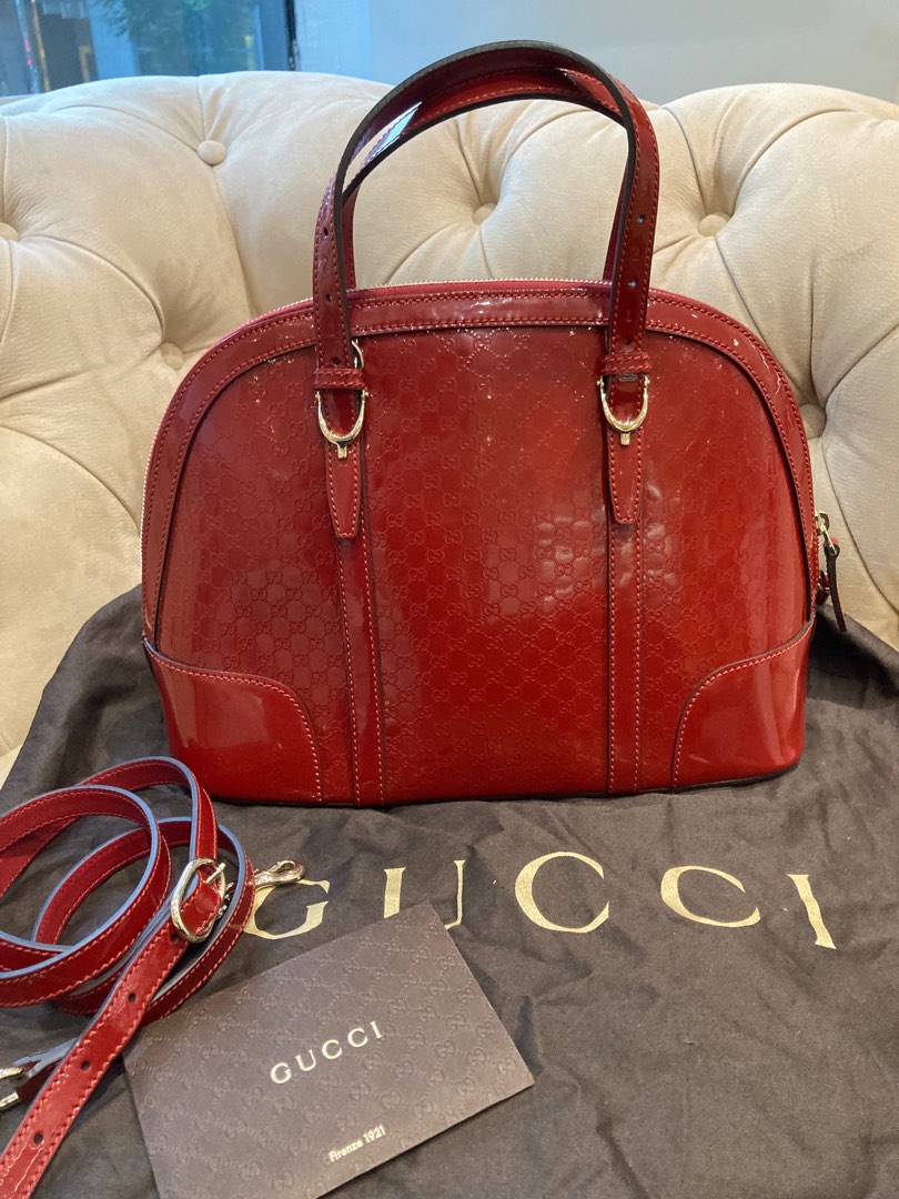 Gucci 2 Way Bag, Luxury, Bags & Wallets on Carousell