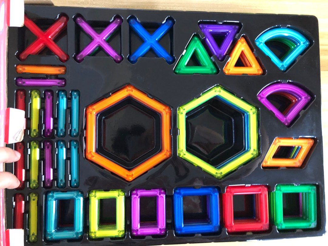 Guidecraft powerclix magnetic building set, Hobbies & Toys, Toys ...