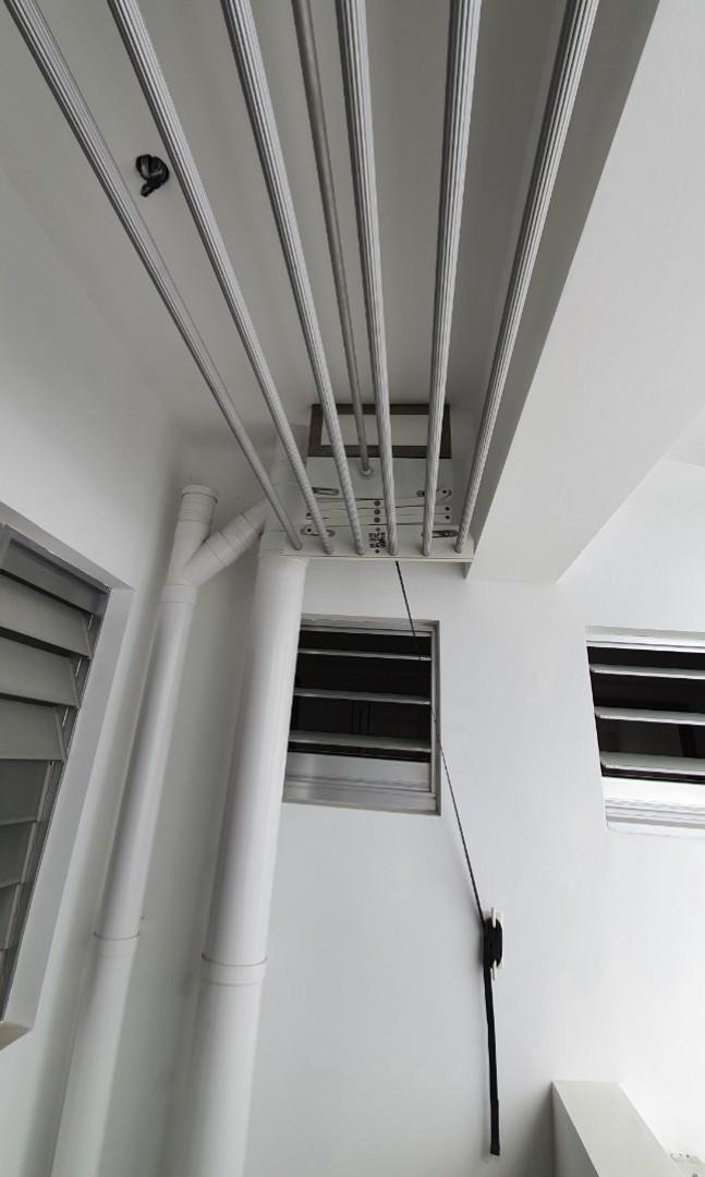 HDB Laundry Rack (Brand New), Furniture & Home Living, Home Improvement ...