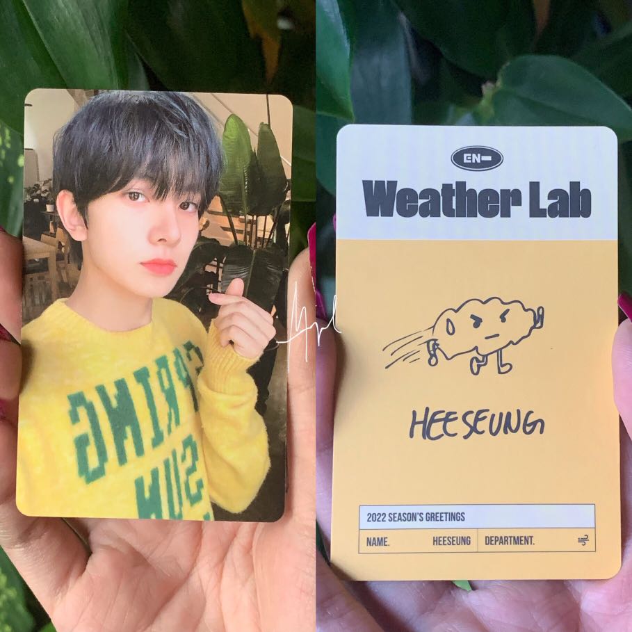 Heesung sg 2022 pc, Hobbies & Toys, Memorabilia & Collectibles, K-Wave ...