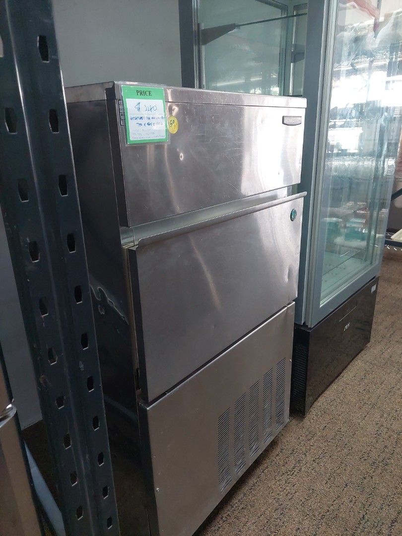 Hoshizaki Ice Machine, 700mm x 480mm x 1300mmh, Ice Cube, 130 kgs/ Day ...