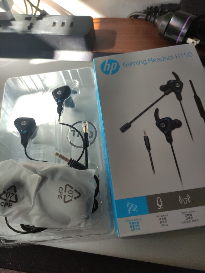 HP Gaming Earbuds H150 with Detachable Mic Deep Base on Carousell