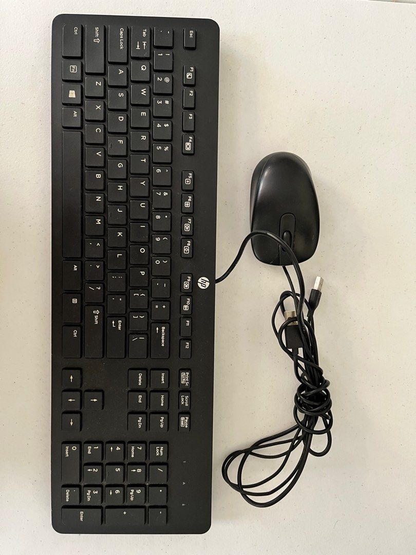 Hp keyboard and mouse, Computers & Tech, Parts & Accessories, Computer ...