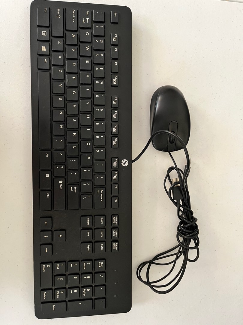 Hp keyboard and mouse, Computers & Tech, Parts & Accessories, Computer ...
