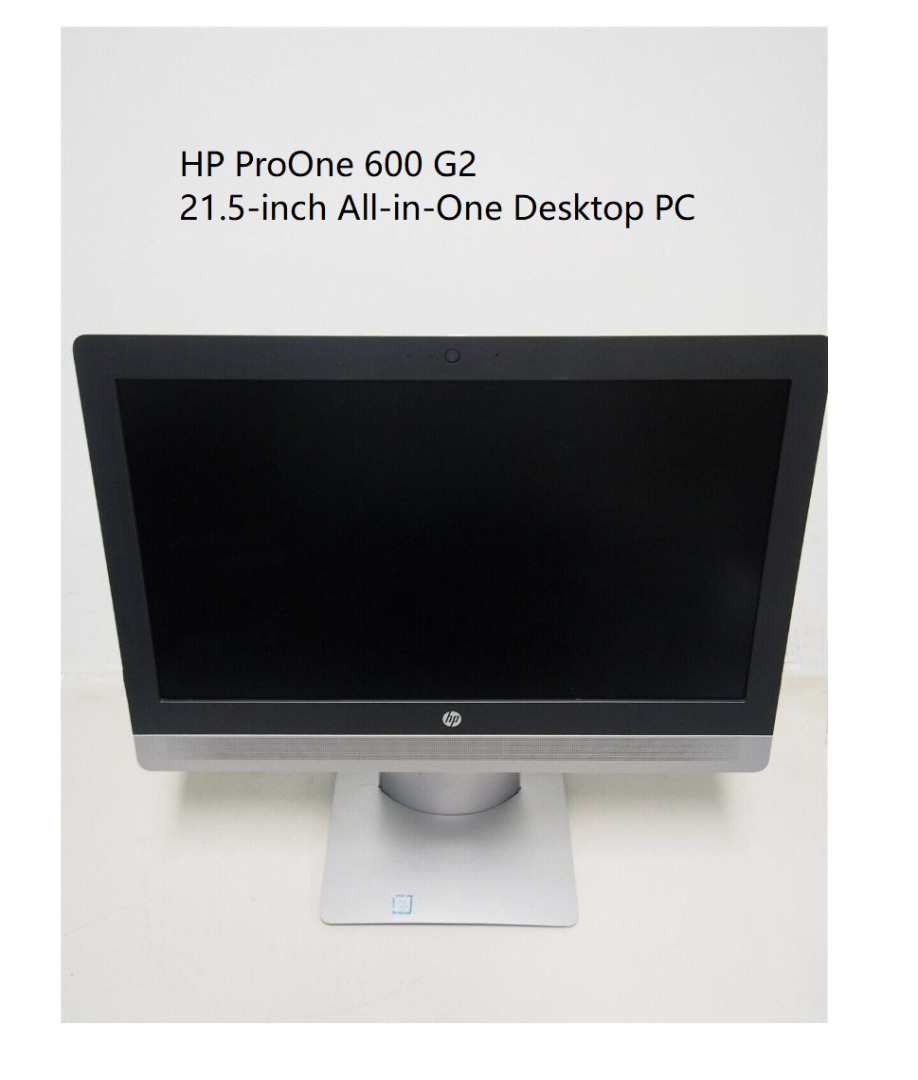 HP ProOne 600 G2 21.5-inch All-in-One i5-Gen 6 Desktop PC (Used ...