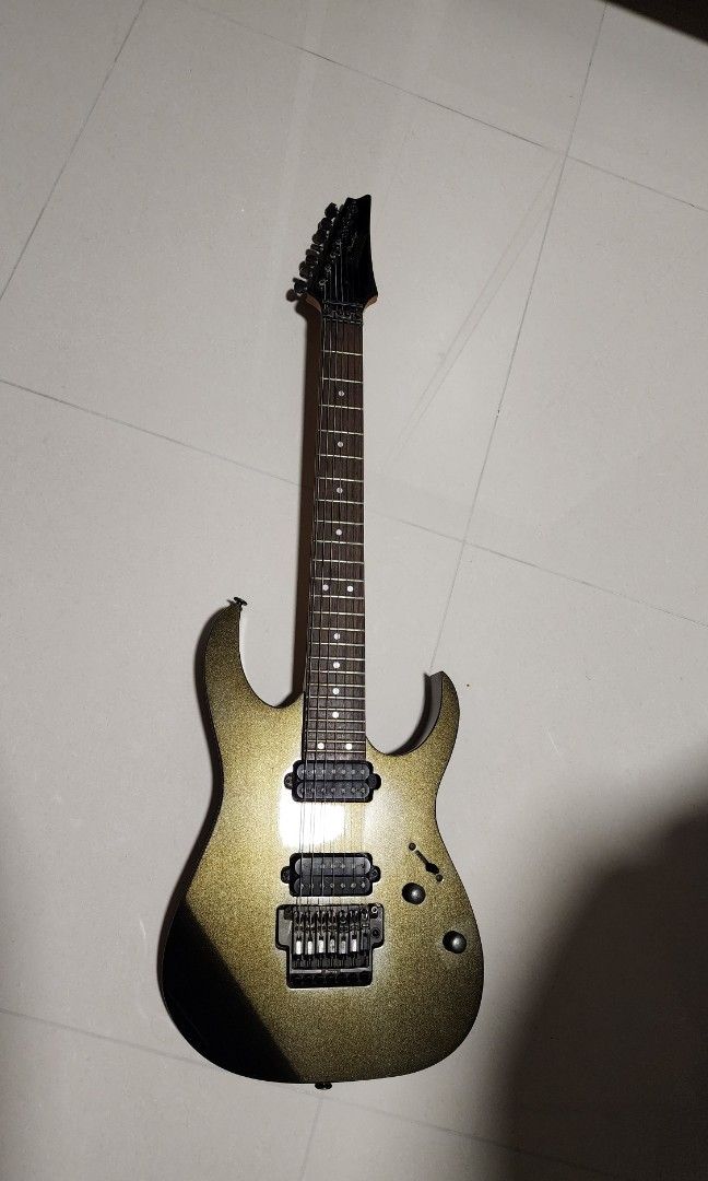 Ibanez Prestige RG1527 grey 7 string guitar, Hobbies & Toys, Music ...