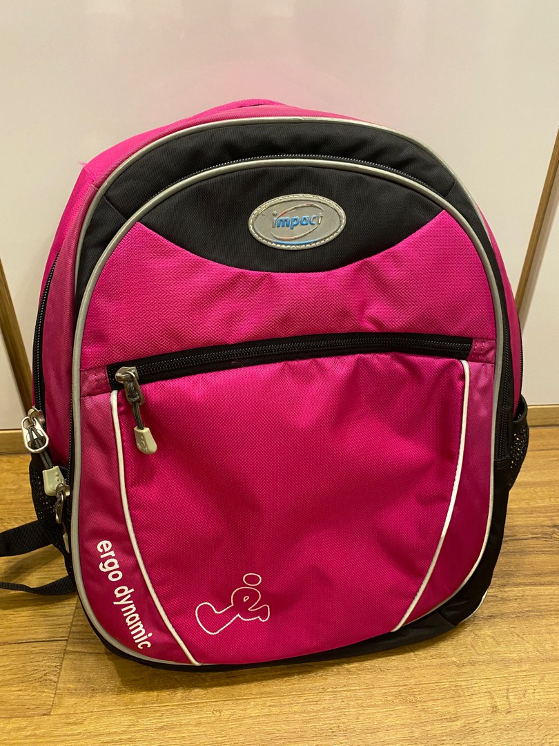 Impact Ergo School Bag, Women's Fashion, Bags & Wallets, Backpacks on ...
