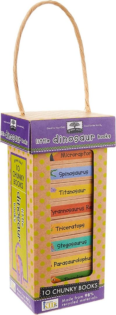 Innovative Kids Book Towers, Little Dinosaur Books (Authentic), Hobbies ...