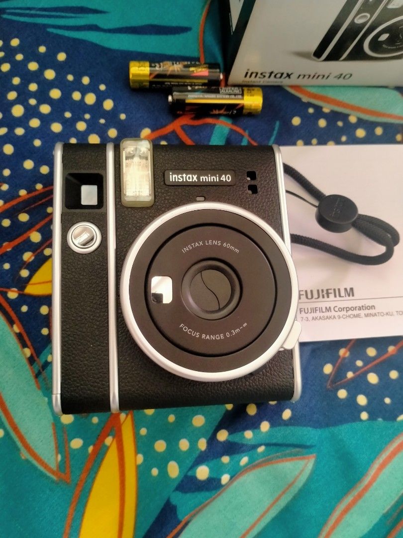 Instax mini 40 Camera, Photography, Cameras on Carousell