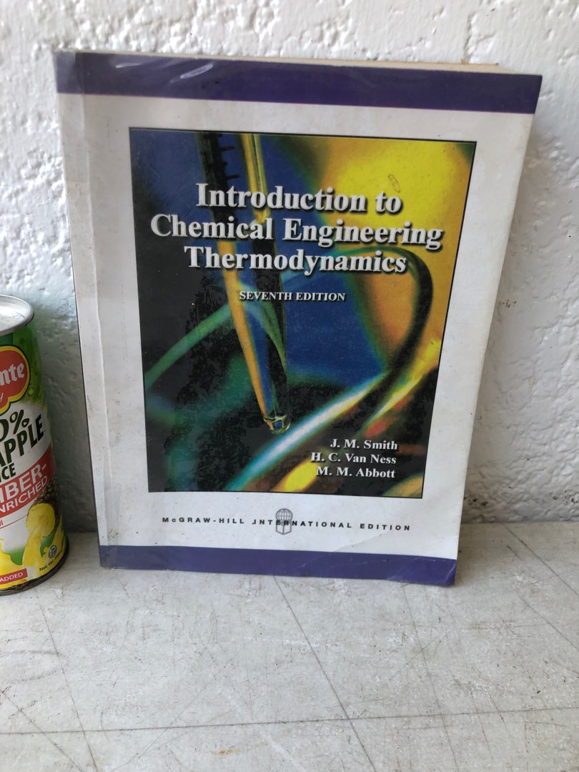 Introduction to Chemical Engineering Thermodynamics 7th Edition ...