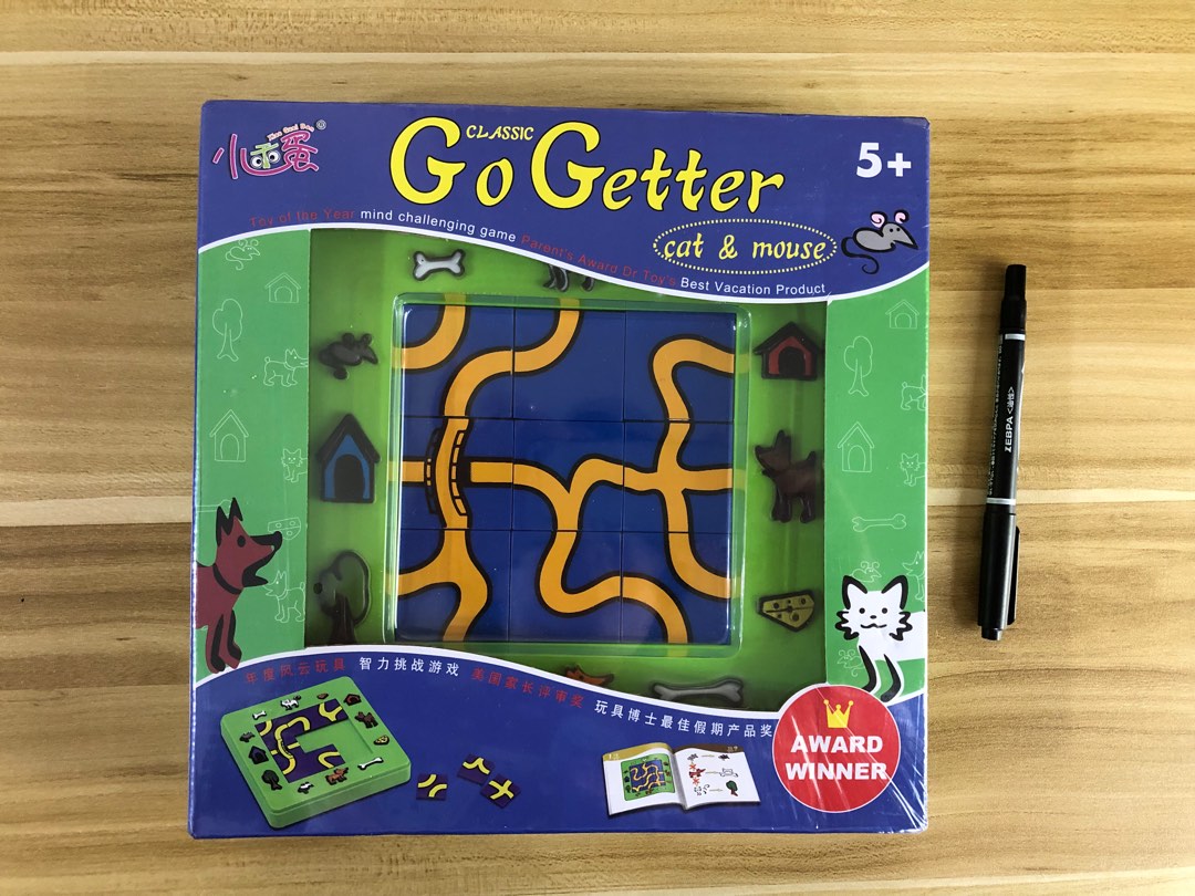 IQ game for kids cat and mouse, Hobbies & Toys, Toys & Games on Carousell