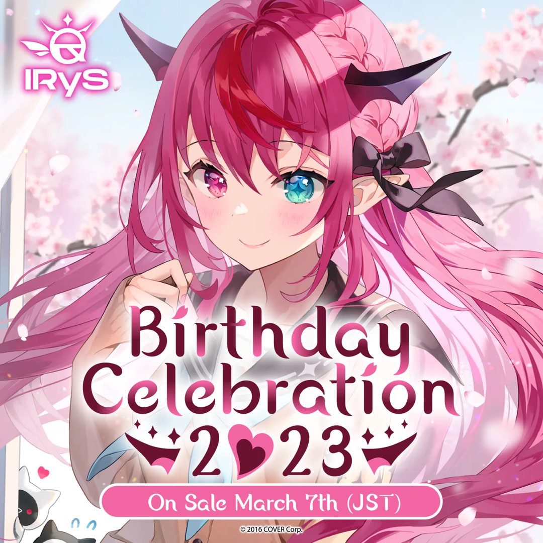 Limited Set IRyS Birthday Celebration 2023 Birthday Merch Complete Set ...
