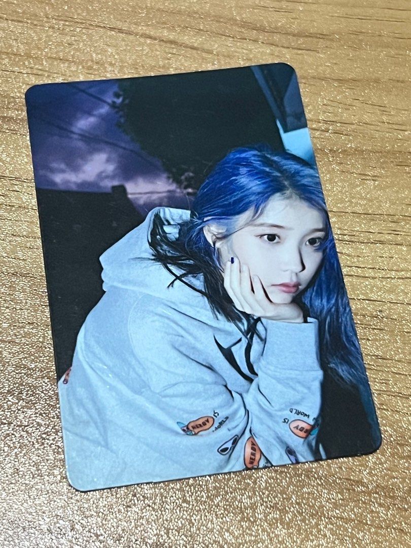 Iu Love poem photocard on Carousell
