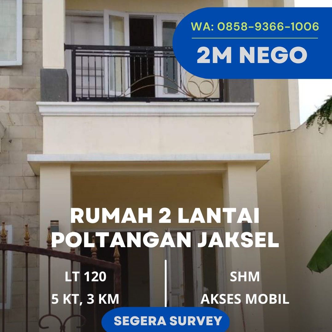 [JAKARTA] Rumah Jaksel Poltangan Cakep 2 Lantai, Properti, Dijual di ...